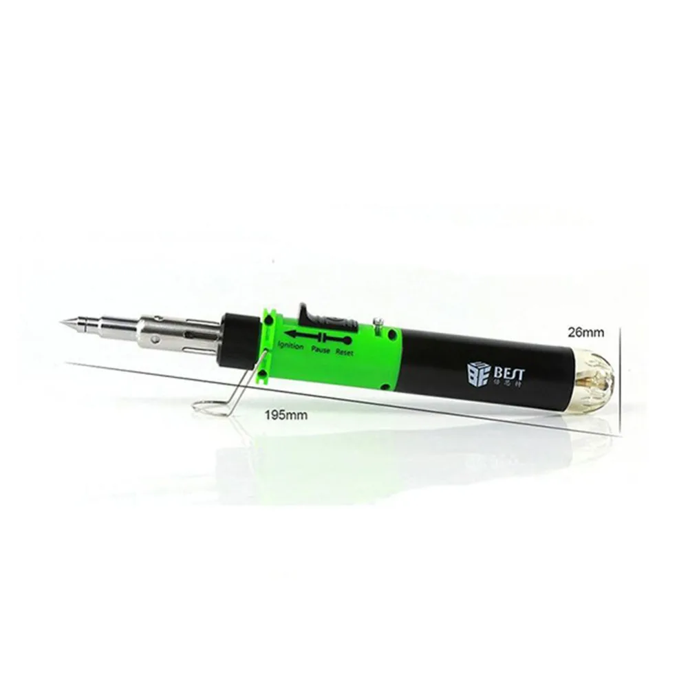 Adjustable Butane Gas Blow Torch Soldering Solder Iron Gun with Tip ...