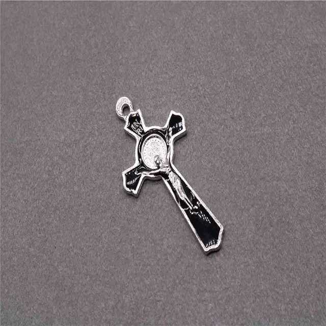 50 pieces of Christian blue also cross medals. Glamour Blue Black Red ...