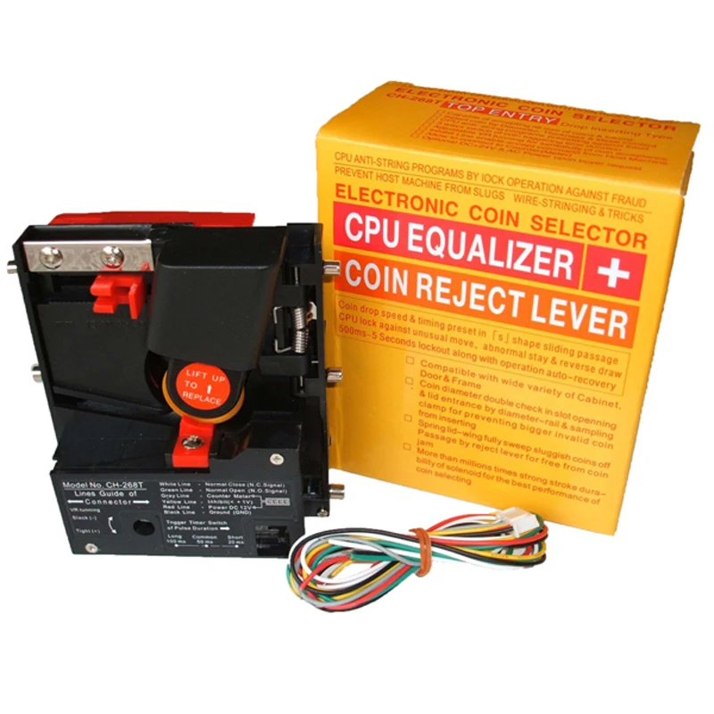Ch-268t Top Entry Single Coin Acceptor Token Selector Coin Mech For ...