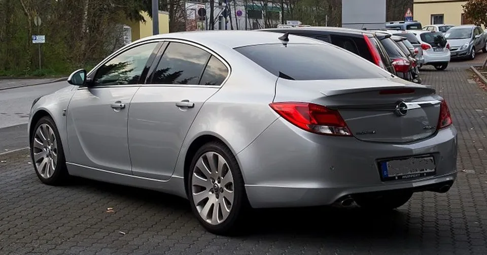 insignia rear bumper spoiler