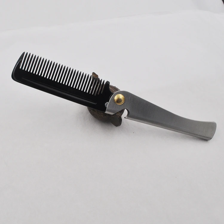 ZGTGLAD High Quality Stainless Steel Men's Beard Sacks Pocket Combs ...