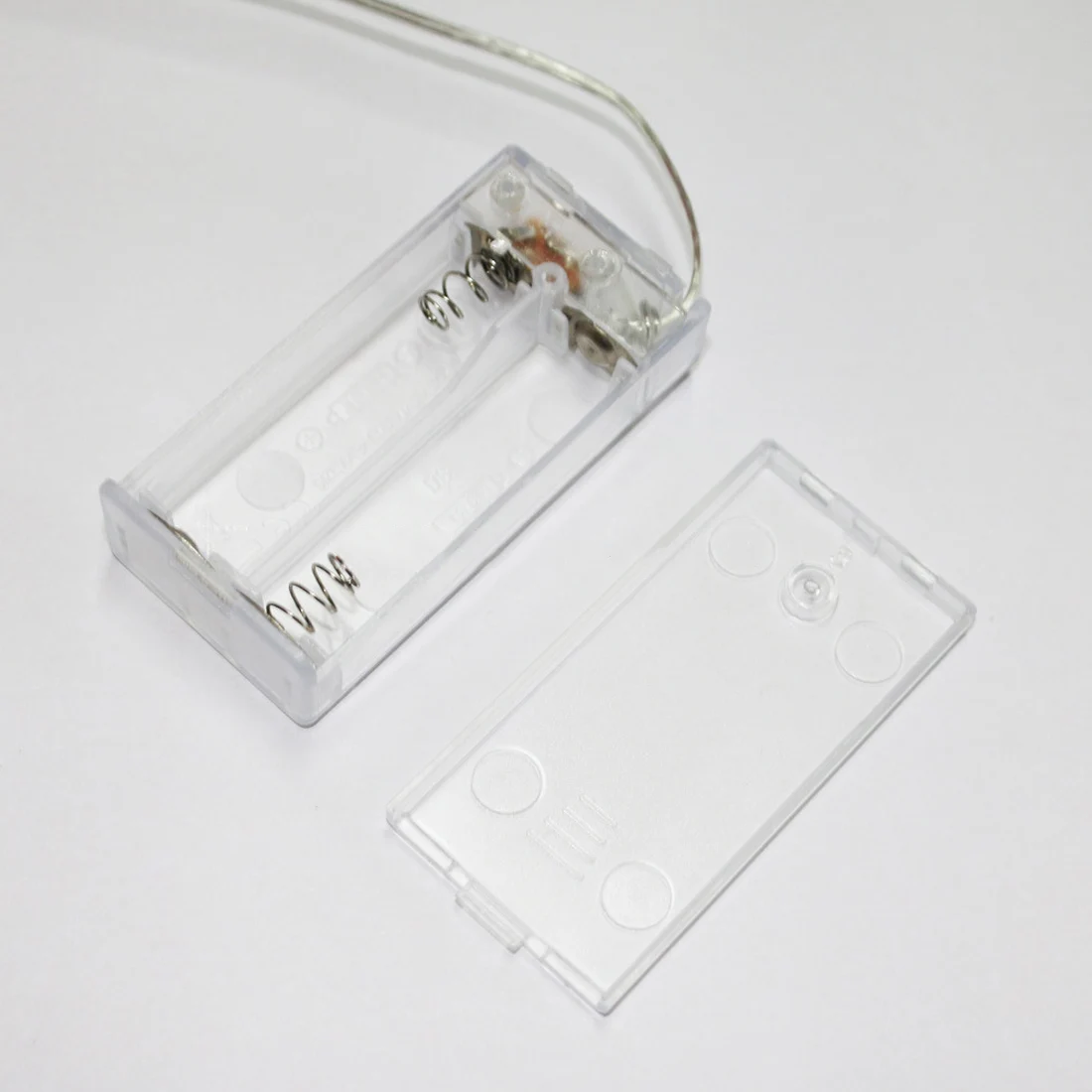 High Quality 2AA Battery Holder Box Case With Switch New 2AA 2A Battery ...