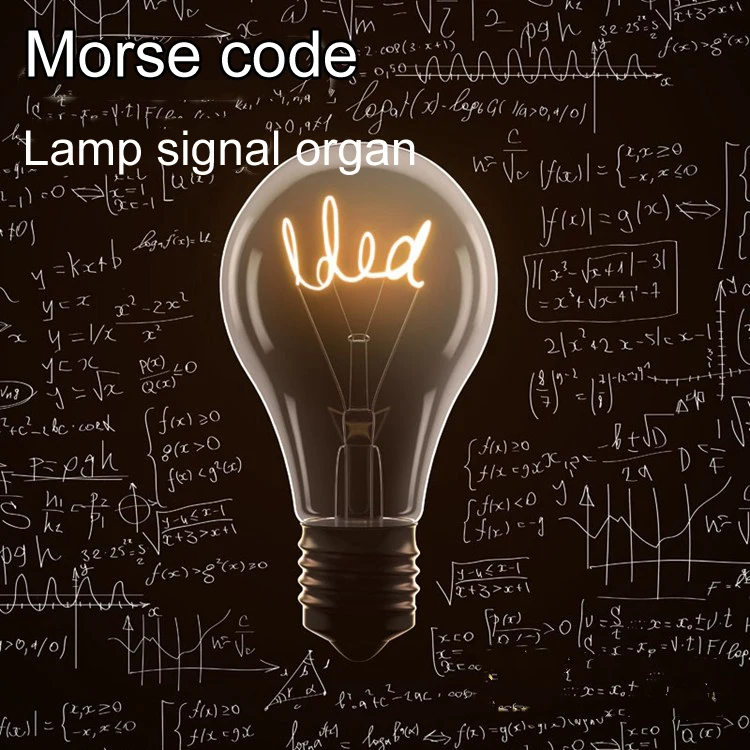 Morse Code Light Signals
