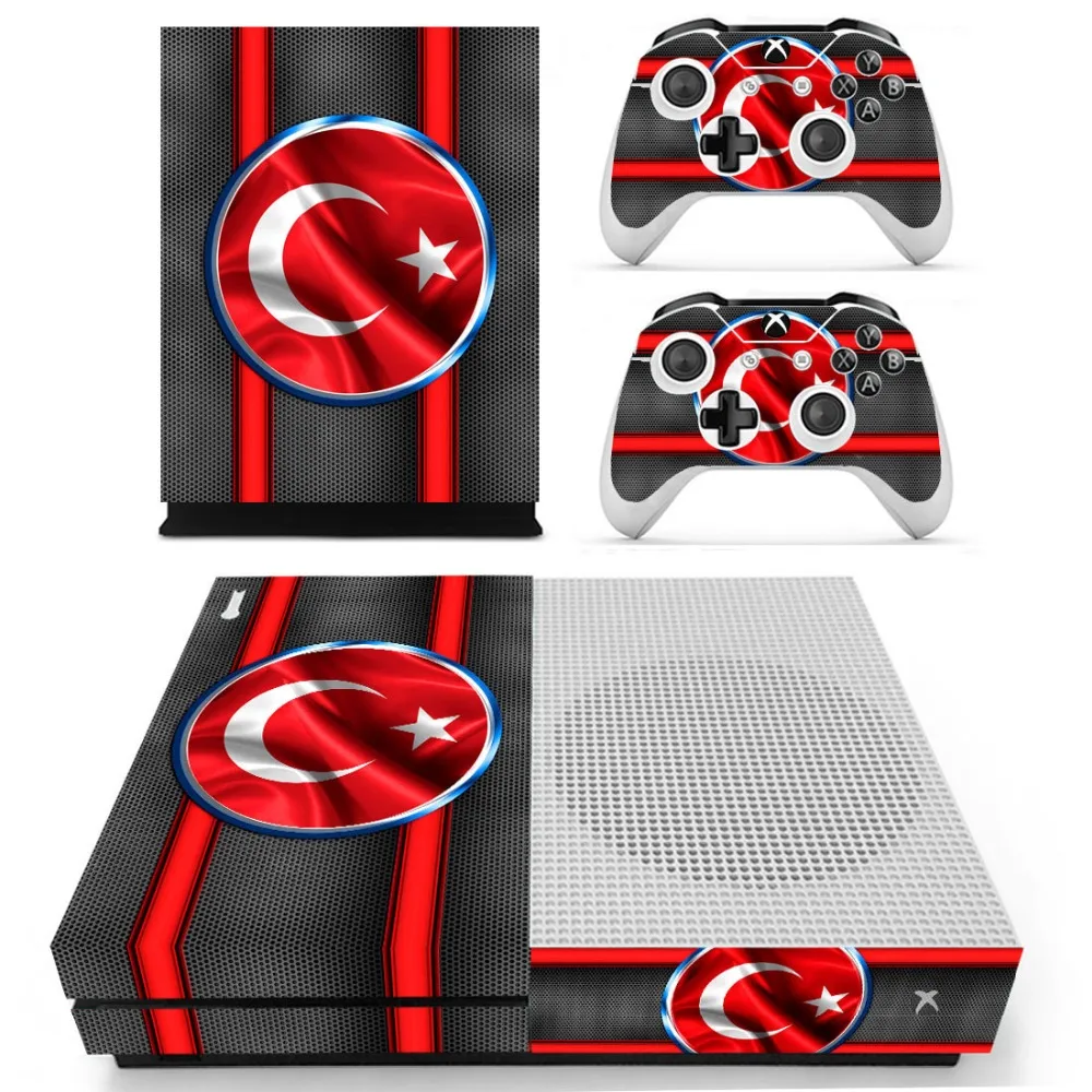 Turkey National Flag Skin Sticker Decal For Xbox One S Console and ...