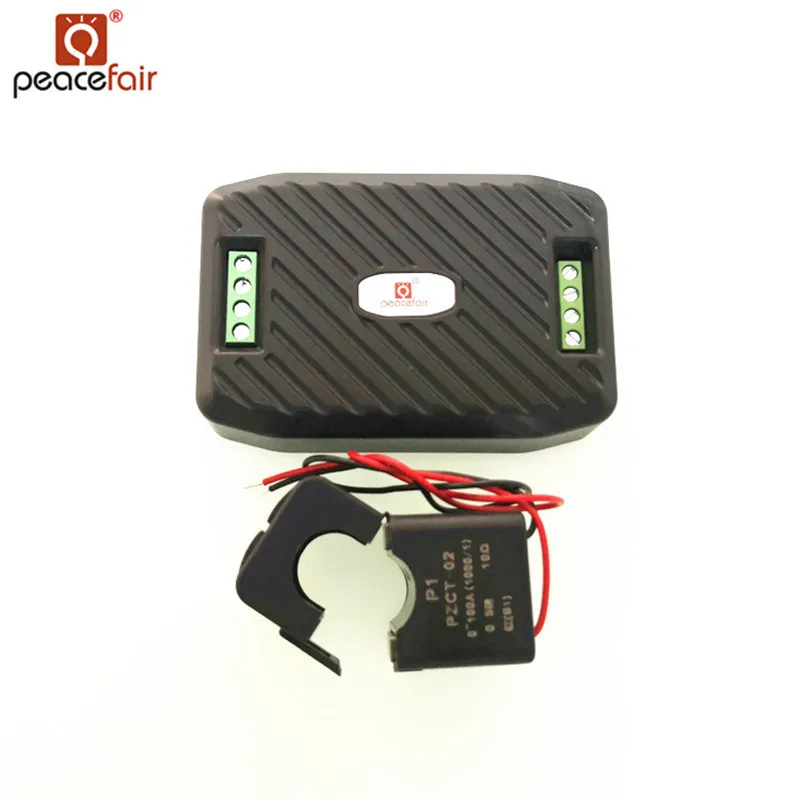 Peacefair-Newest-AC-Power-Energy-Meter-220V-100A-RS485-Modbus ...
