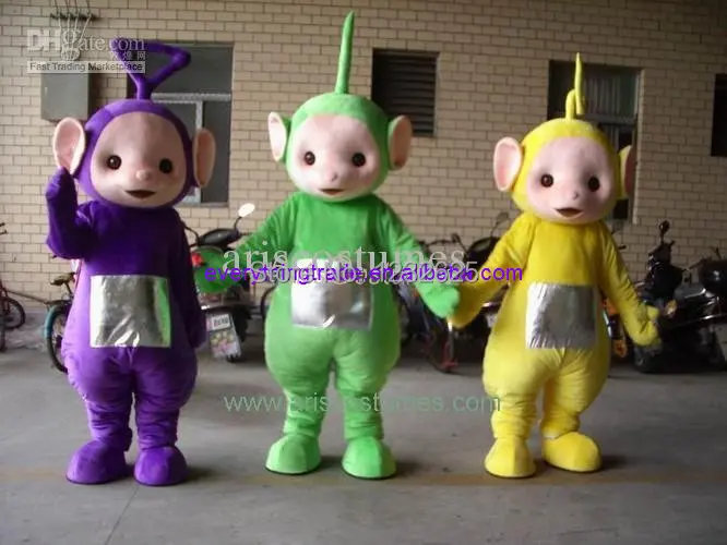 Hot Sale Teletubbies Mascot Costume Cartoon Costumes Party Outfitscarnival Costumes In Anime