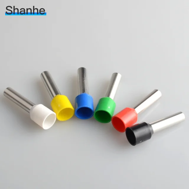 E16-12 Csőszigetelő Szigetelt Terminálok 16 Mm2 Kábelhuzal-Csatlakozó ...