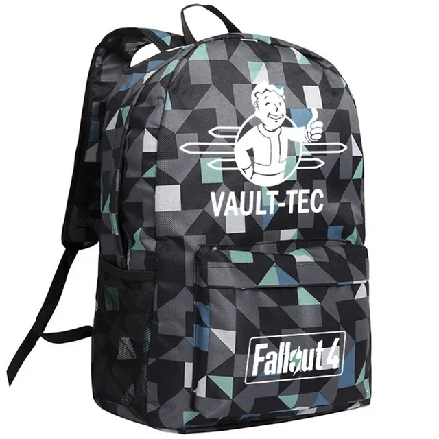 MeanCat Fallout 4 Backpack Steam Game Vault Boy Bault TEC Shoulder ...