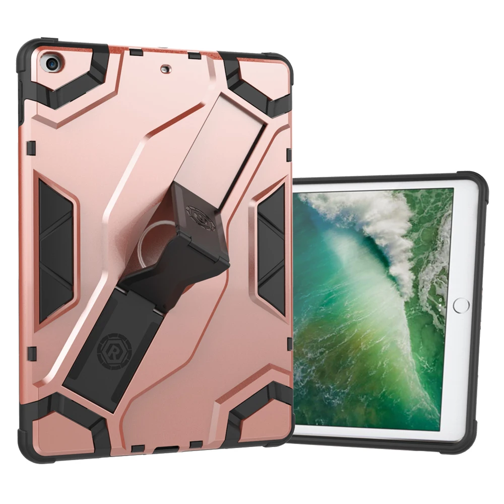 For Apple ipad 5 Heavy Duty Shockproof Hybrid Rubber Case For iPad Air ...