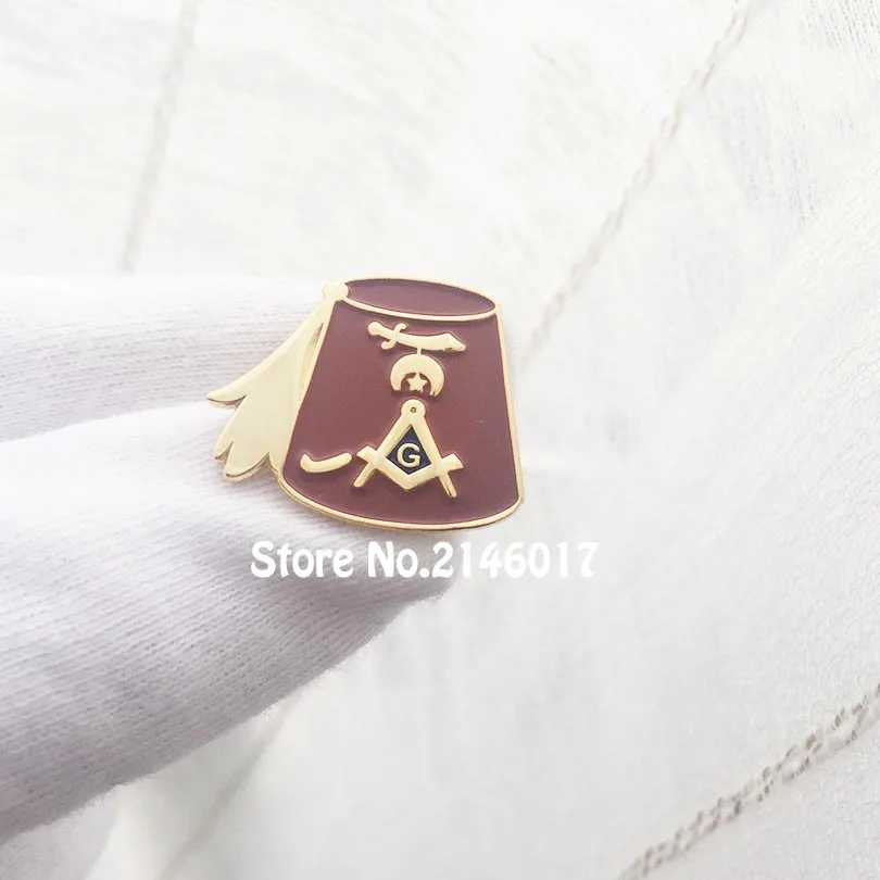 100pcs-Soft-Enamel-Custom-Lapel-Pin-Made-Freemasonry-Masonic-Shriner ...