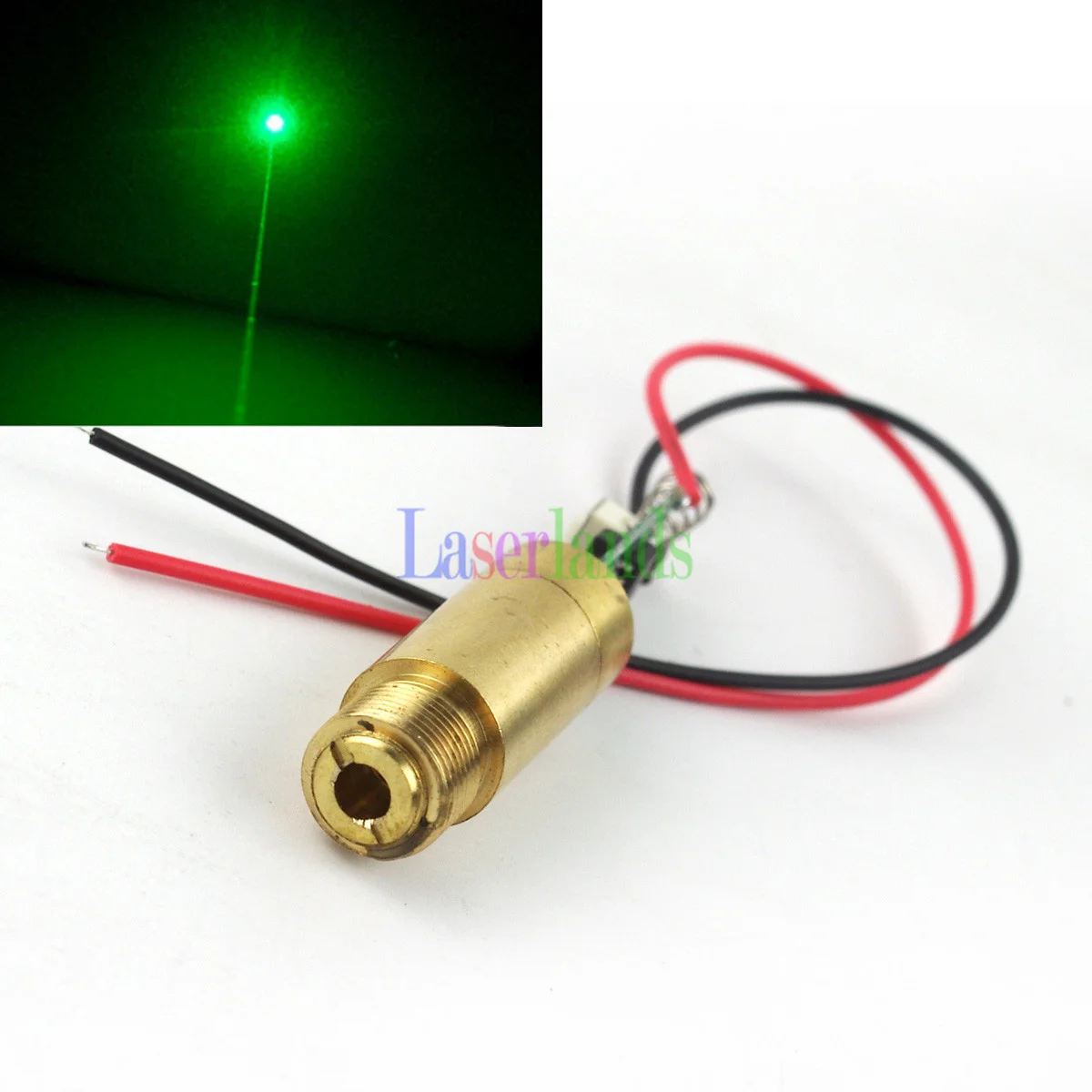 3.0 3.7V 532nm Green Laser 30mW 50mW DOT Module Diode Lazer APC Circuit ...