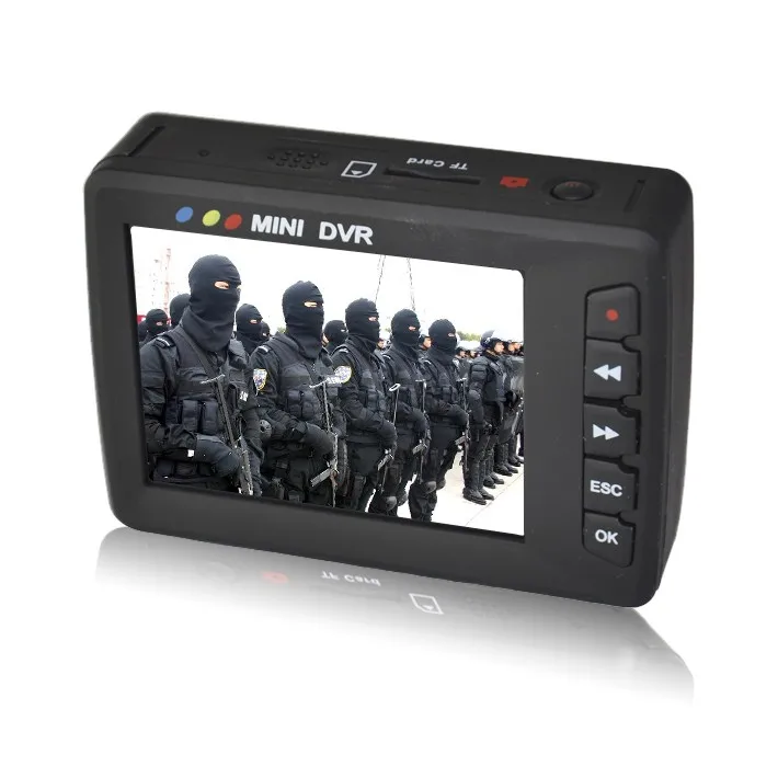 Mini DVR con resolución 1CH D1 para grabadora FPV, pantalla LCD TFT a ...