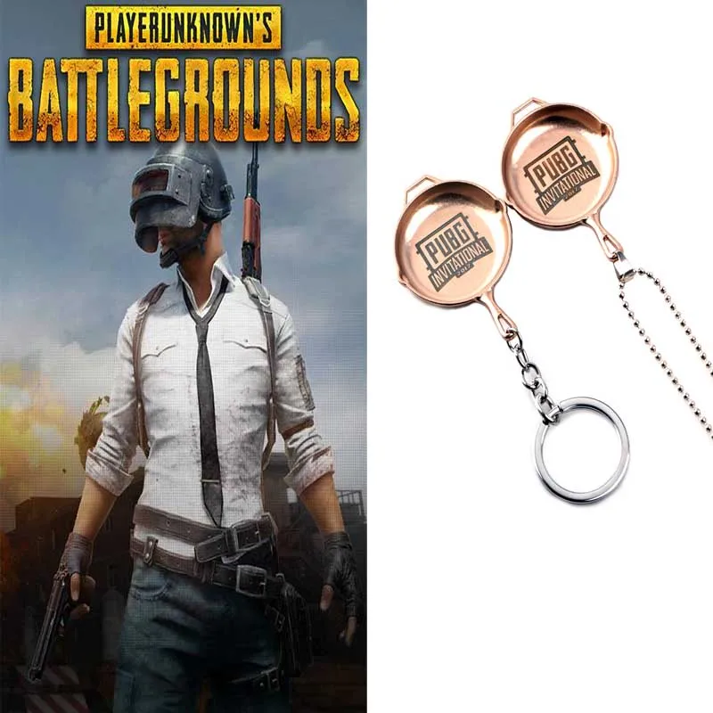 PUBG Cosplay Pan Keyrings Action Figure Toy Playerunknown's ...