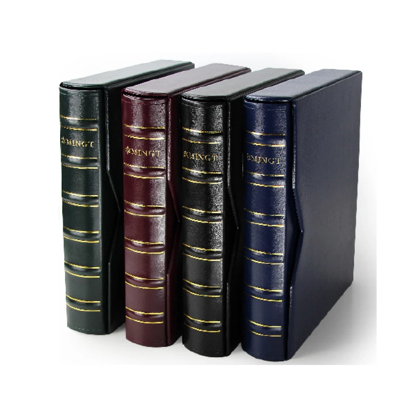 830010 Big Pccb 9-hole Binder Only Holder Storage Coin Collection Book ...