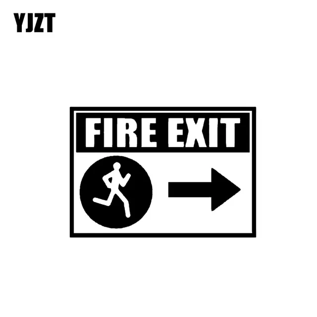 Exit Coloring Fire Safety Preschool Printables Template Emergency ...