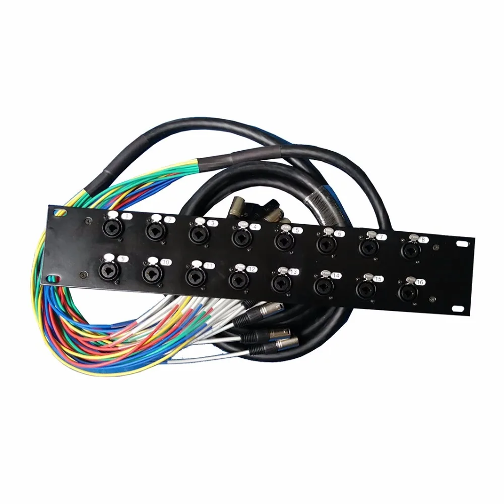 Cabos-multicore-profissional-de-udio-de-alta-qualidade-16-canais-10m-2u ...