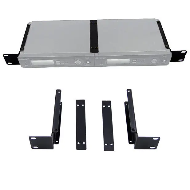 Bracket For Shure Wireless Microphones Slx4 Receiver And Rack Mount For ...
