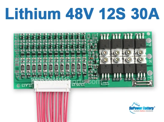 SuPower-12S-43-2V-44-4V-50-4V-30A-Li-ion-Lithium-LiPo-Battery-BMS ...