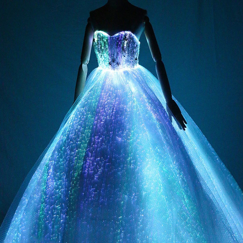 [CHENS SISTER] New Arrival Gorgeous Led Clothing Women Custom Dress ...