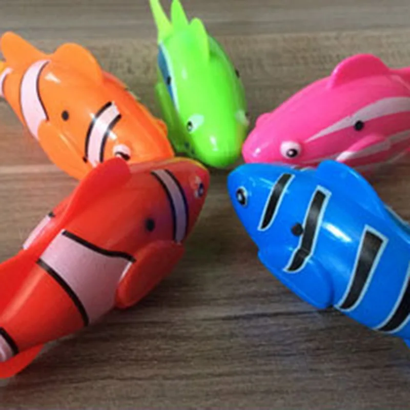 Electric Induction Magic Tour Fish Kids Bath Toy Electronic Simulation ...