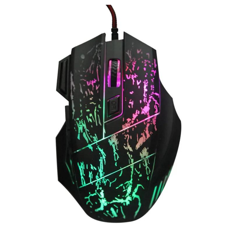 Hot Sale 5500DPI LED Optical USB Wired Gaming Mouse Gamer Computer PC ...