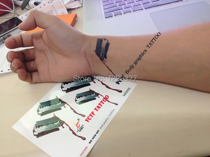 Blade Vampire Tattoo