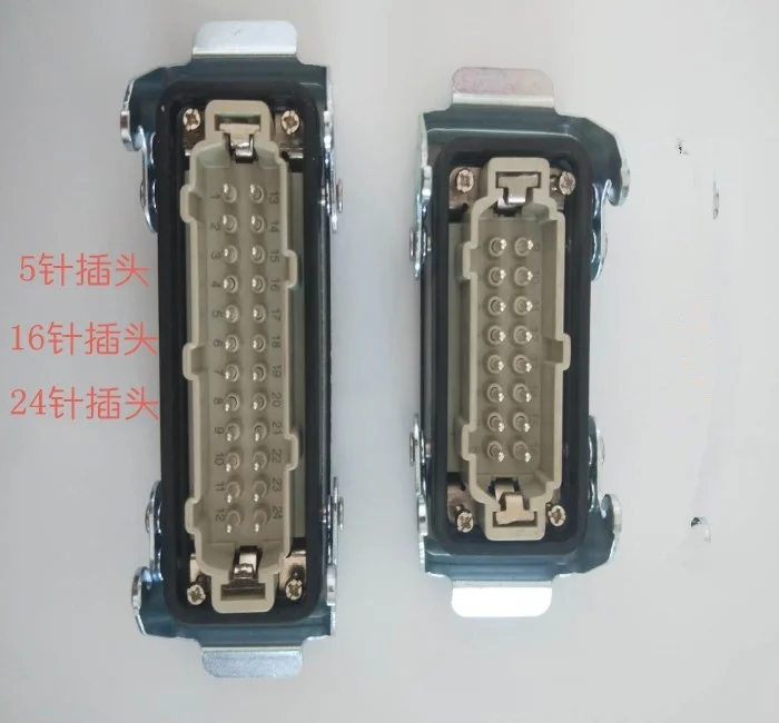Hot-runner-industrial-heavy-duty-connector-24-pin-16-pin-plug-hot ...
