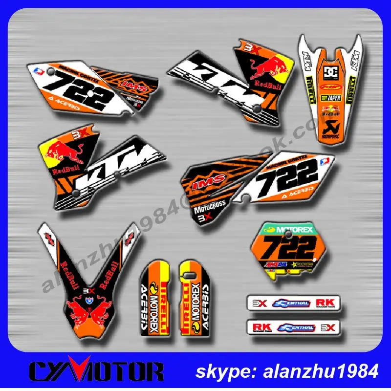 Online Buy Wholesale ktm sticker kit from China ktm sticker kit ...