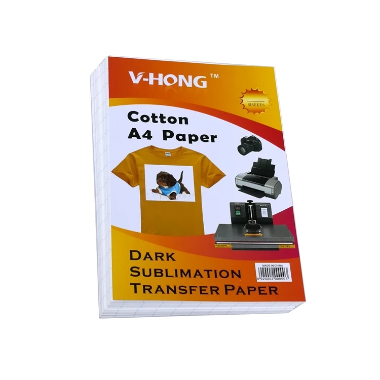 Inkjet Dark T Shirt heat Transfers Paper 8.27" x 11.7"pack of ...