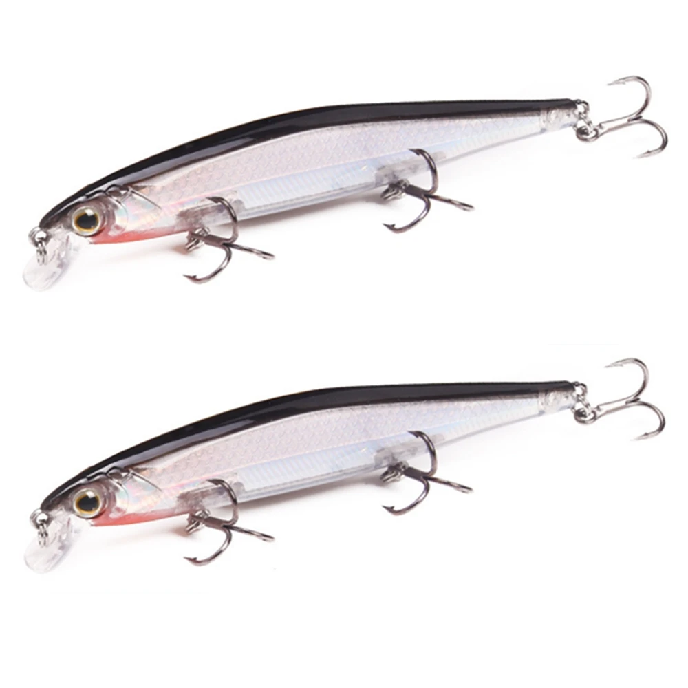 1Pc-Minnow-Fishing-Lure-11cm-13g-esca-dura-artificiale-con-3-ami-da ...