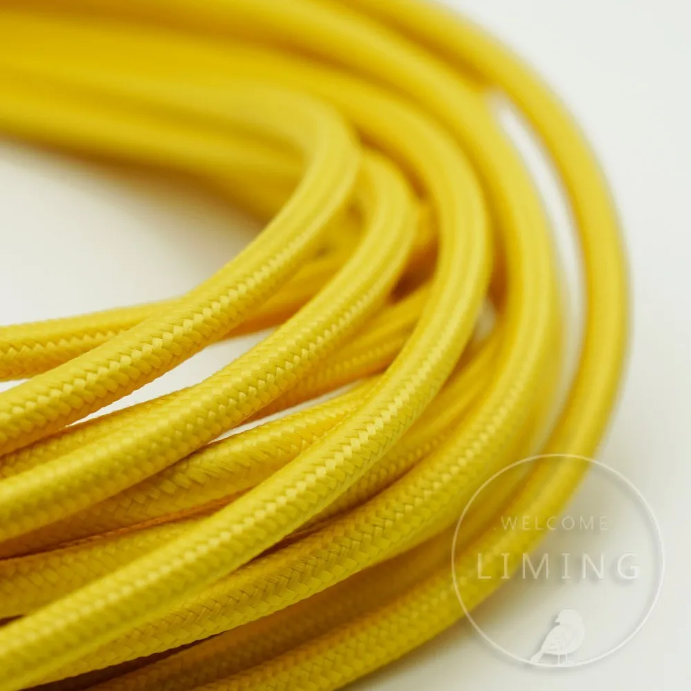 8M-2-0-75-Yellow-Edison-Textile-Cable-Fabric-Wire-Chandelier-Pendant ...
