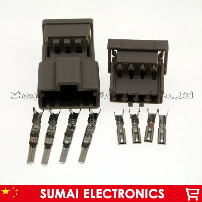 4-Way-pin-2-2mm-Auto-male-female-oxygen-sensor-plug-connector-for-Honda ...