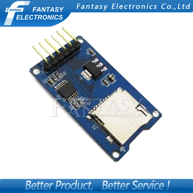 5pcs SPI Micro SD Storage Mciro SD TF Card Memory Shield Module for ...