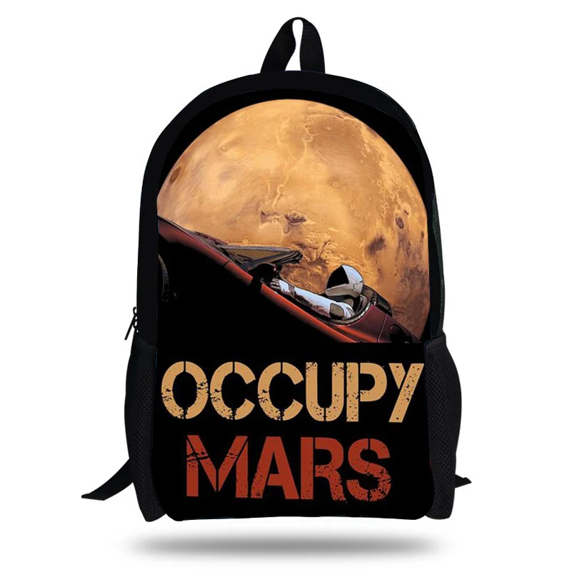 2019 Occupy Mars SpaceX Starman Backpacks for Teenage Boys&Girls Elon ...