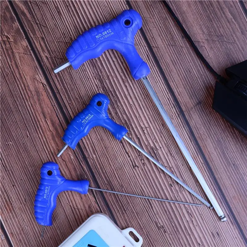 1pc T-Handle Allen Key Ball Tip Hex Hexagon Wrench Repair Hand Tool 1 ...