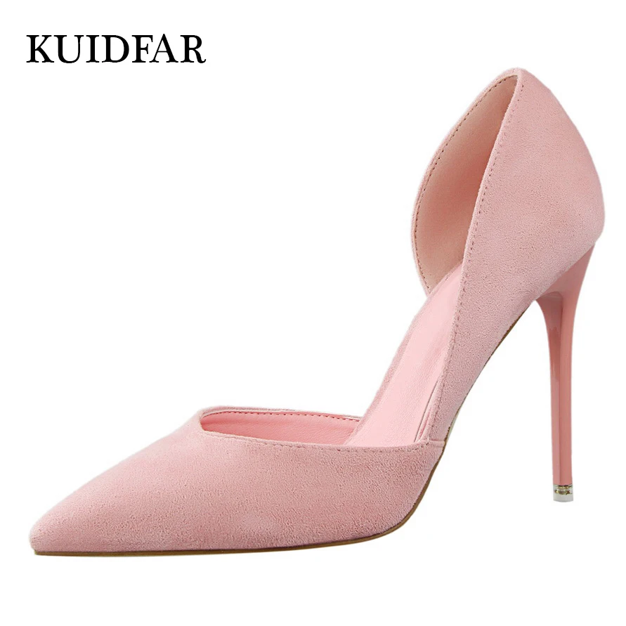 KUIDFAR Women Pumps Fashion High Heels Shoes Female Wedding Party Pumps ...