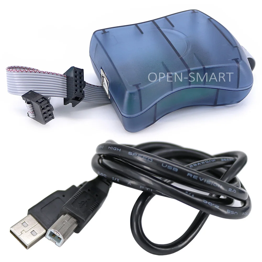 Programmer STK500 AVR ISP Compatible Double Header Interface, Burn Program for AVR, Upload ...