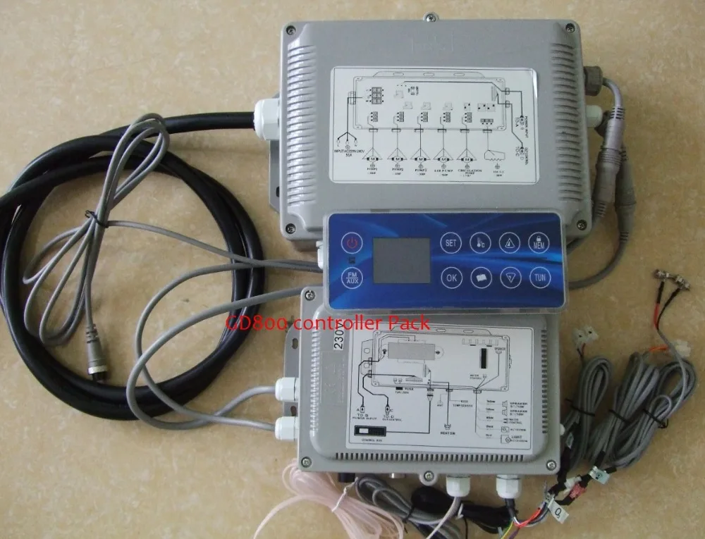 Whole-Set-of-GD800-spa-pool-controller-GD-800-Keypad-panel-Control-box ...
