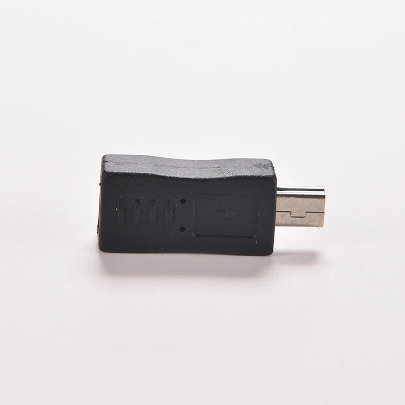 4 Type Straight / L Shape Black Micro / Mini USB Female to Mini / Micro ...