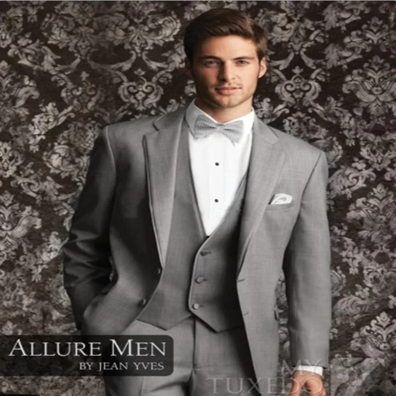 Custom Made To Measure Tailored Men's Bespoke Suit,bespoke Grey Wedding ...