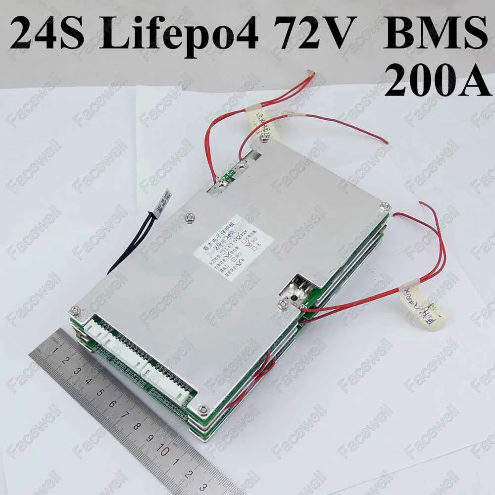 High Quality Bms 24s 72v Lifepo4 72v Battery Pack 200a Large Current ...