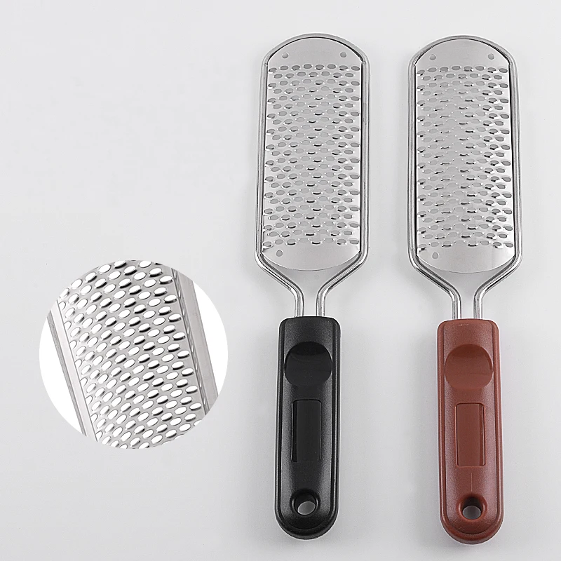 1Pc Stainless steel Double Sided Foot File Care Professional Used As ...
