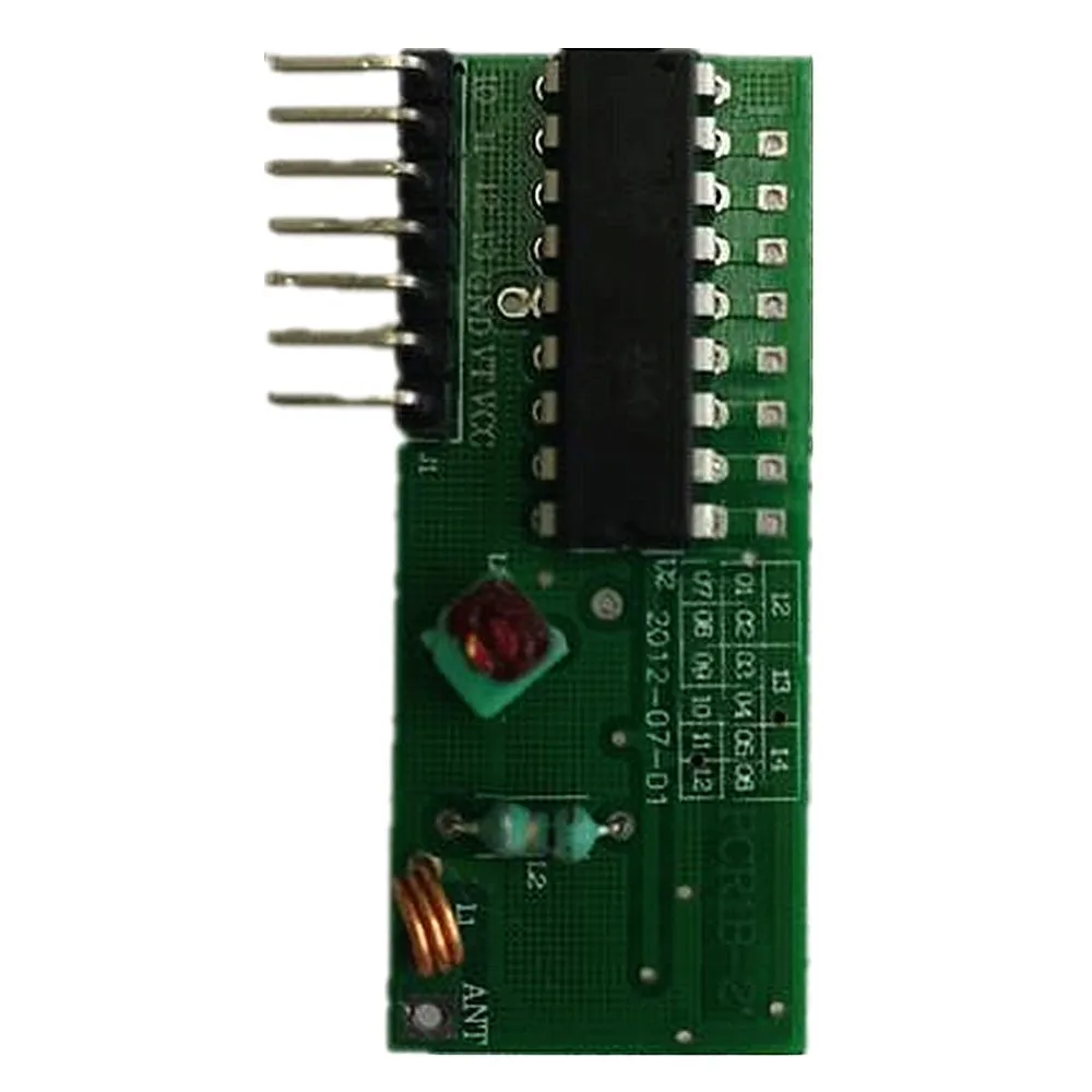 Telescopic door control board Gate gate main board J55 decoding module 5 volt super regenerative ...