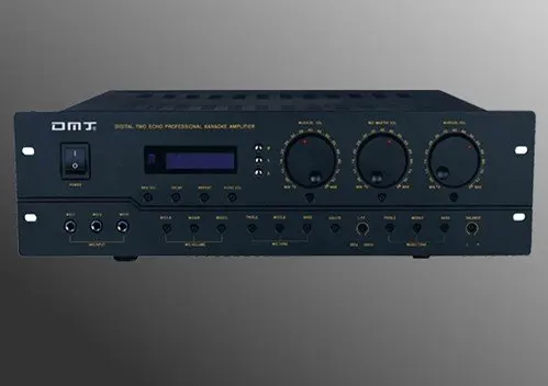 DMJ DJ 3000 2/3/4 Channel Double Sound Reverberator Karaoke Amplifier ...