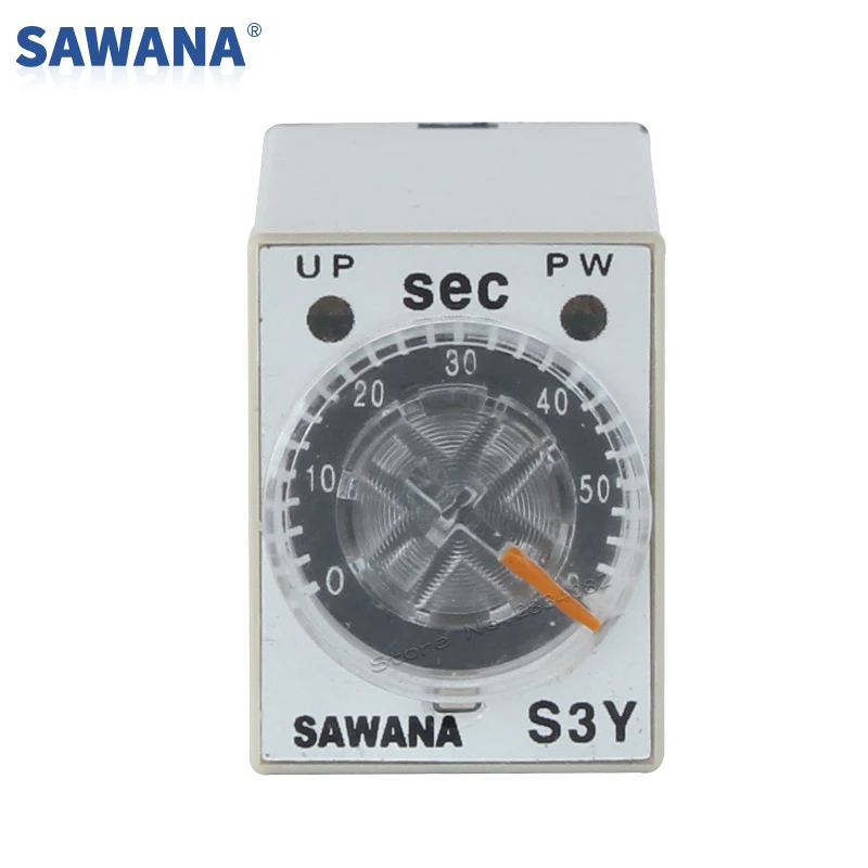 timer-relay-AC48V-36V-24V-DC12V-S3Y-4-60s-time-relay-with-socket-base ...