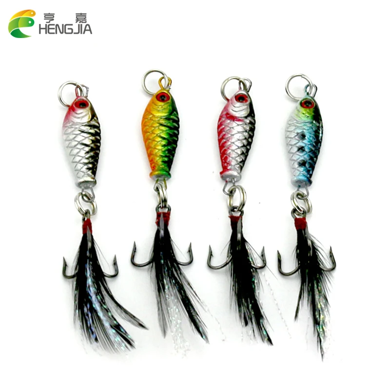 HENGJIA 80pcs small lead fishing lure bass walleye 6G Fishing Crankbait ...