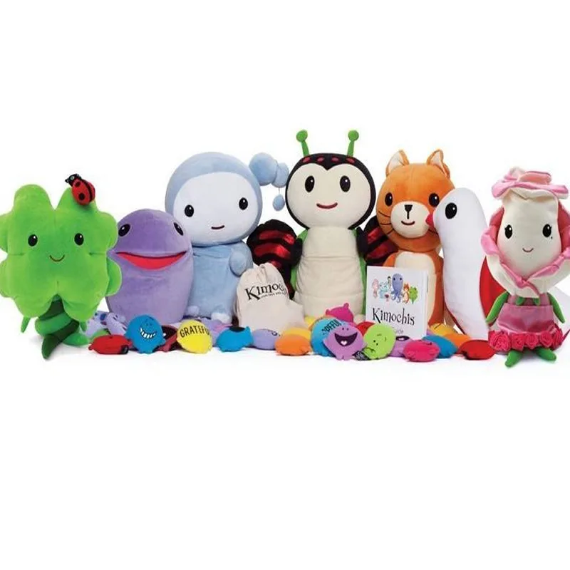 Mini Kimochis Plush Toys 18-20cm Kimochis Cat Huggs Bug Bella Rose ...