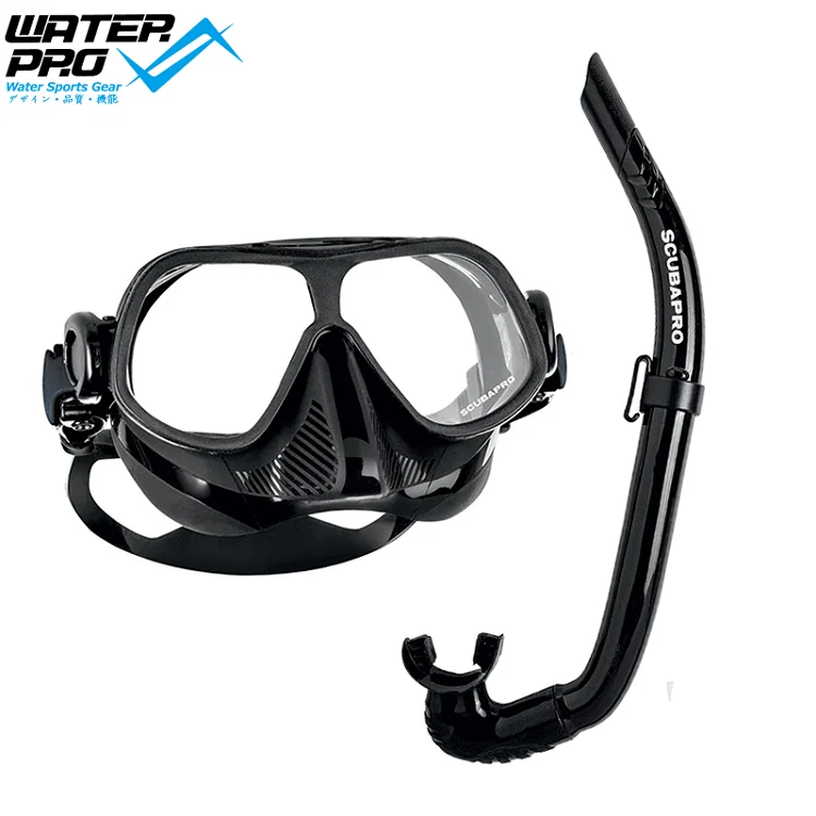 Scubapro Mask Set Steel Comp Mask And Apnea Snorkel For Scuba Diving ...
