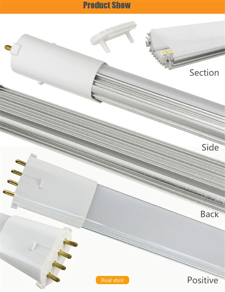 跨境电商 LED 2G7横插灯 欧洲台灯替换光源双管2G7接口4W 6W 8W-阿里巴巴