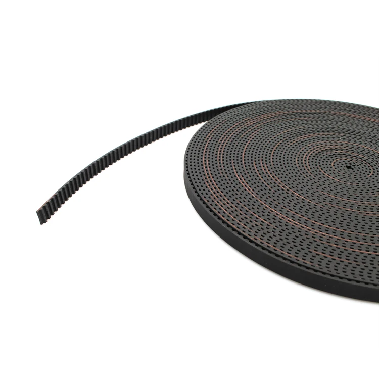 2GT 6mm 3D printer driving belt openin belt rubber timing belt with ...